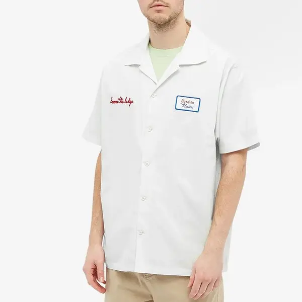 JORDAN X Union La Mechanic Shirt 'platinum - White