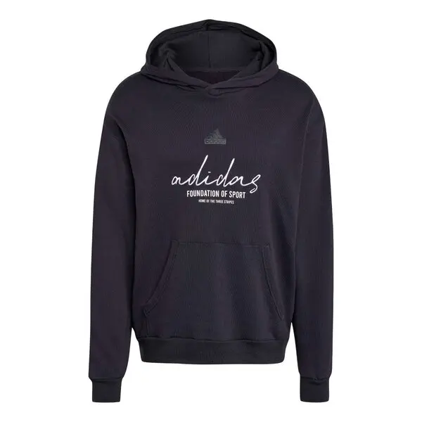 Adidas French Terry Hoodie - Black