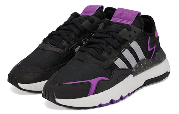 Adidas Originals Nite Jogger - Black/purple