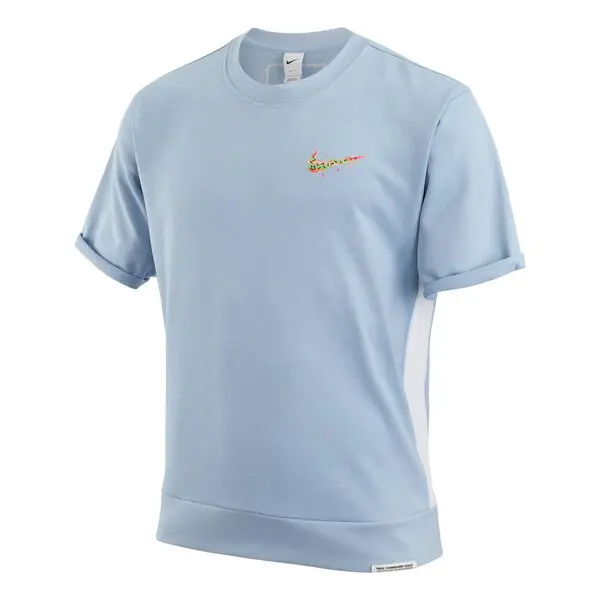 Nike Graphic Detail Short Sleeve Sweatshirt - Multi-color