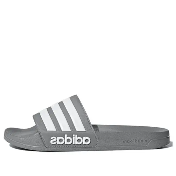 Adidas Adilette Cloudfoam Slides - Grey