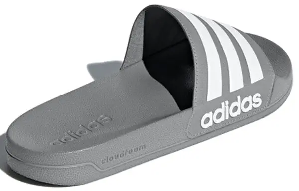 Adidas Adilette Cloudfoam Slides - Grey