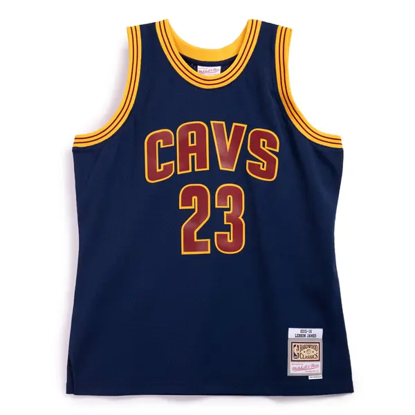Mitchell & Ness Nba Swingman Cleveland Cavaliers Alternate 15-16 Lebron James Basketball Jersey - Navy