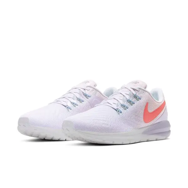 Nike Zoom Structure 22 'washed Coral' Running Shoes - White/orange