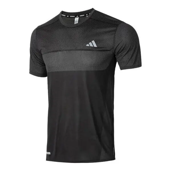 Adidas Heat.rdy Engineered Running T-shirt - Black/grey Four