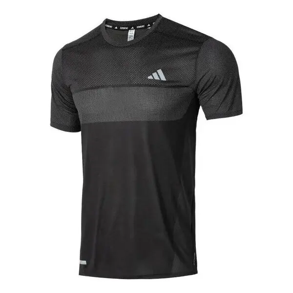 Adidas Heat.rdy Engineered Running T-shirt - Black/grey Four