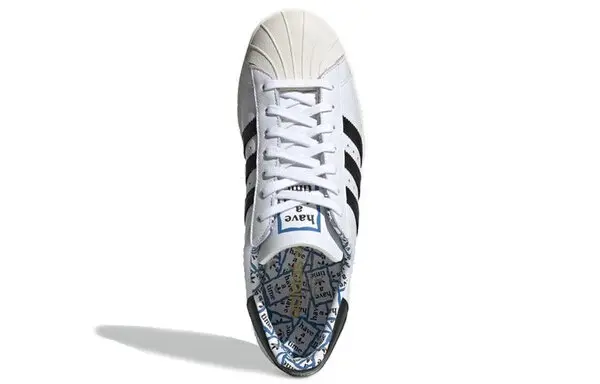 Adidas Have A Good Time X Superstar 80s Sneakers - White/black