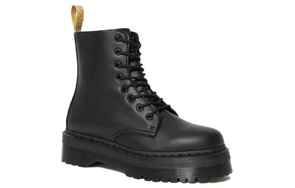 Dr. Martens Vegan Jadon Ii Mono Felix Rub Off Boots - Black