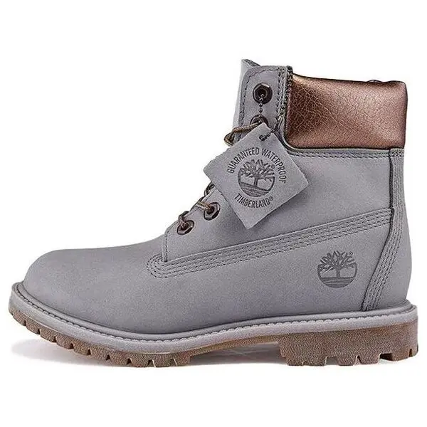 Timberland 6-inch Premium Waterproof Lace-up Boots - Grey/copper