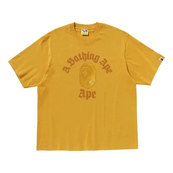 A BATHING APE Gothic College Relaxed Fit Tee