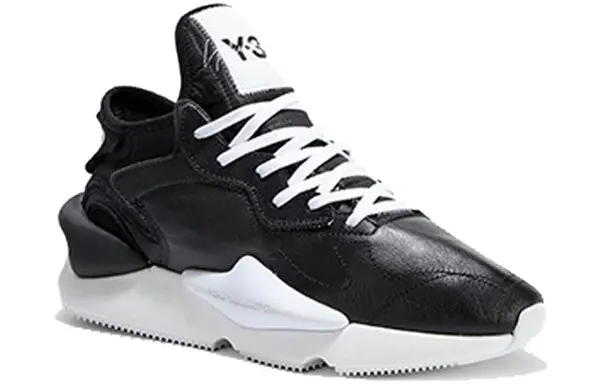 Adidas Kaiwa Leather Sneakers - Black/white