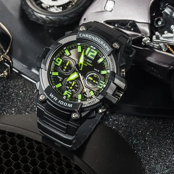 Casio Chronograph Water Resistant Watch