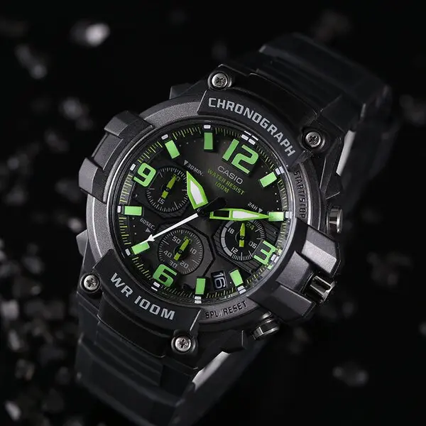 Casio Chronograph Water Resistant Watch