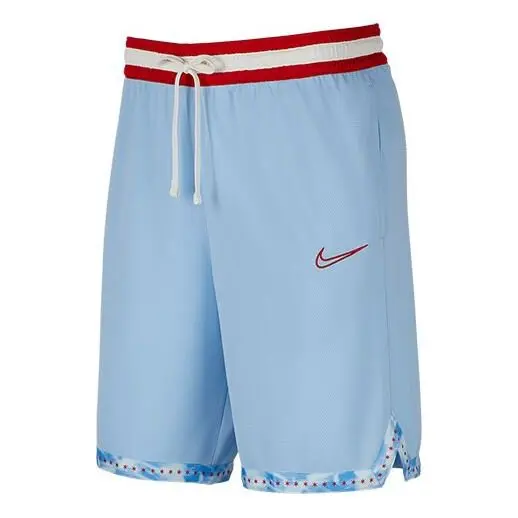 Nike Basketball Sports Shorts - Light Blue