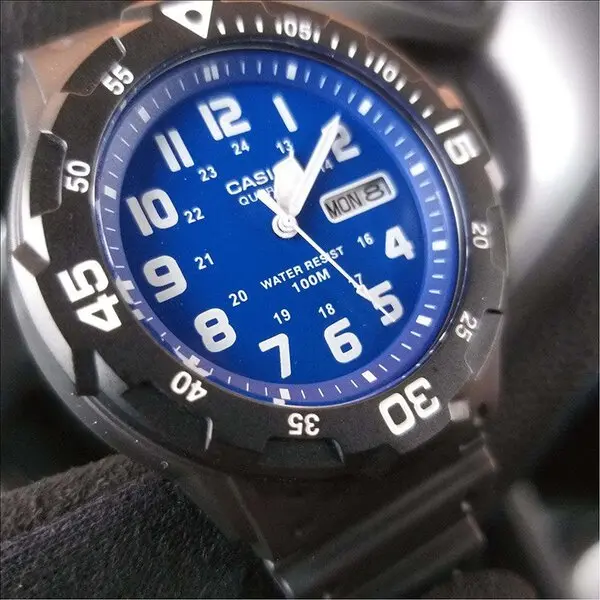 Casio Water Resistant Analog Watch