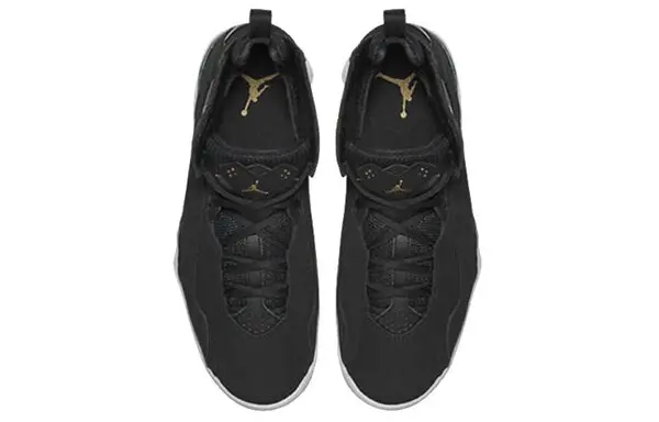 JORDAN Air True Flight Mid-top Sneakers - Black