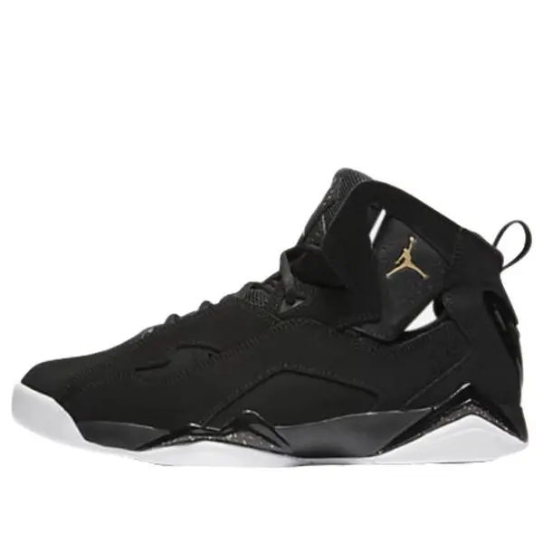 JORDAN Air True Flight Mid-top Sneakers - Black