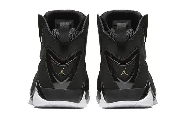 JORDAN Air True Flight Mid-top Sneakers - Black