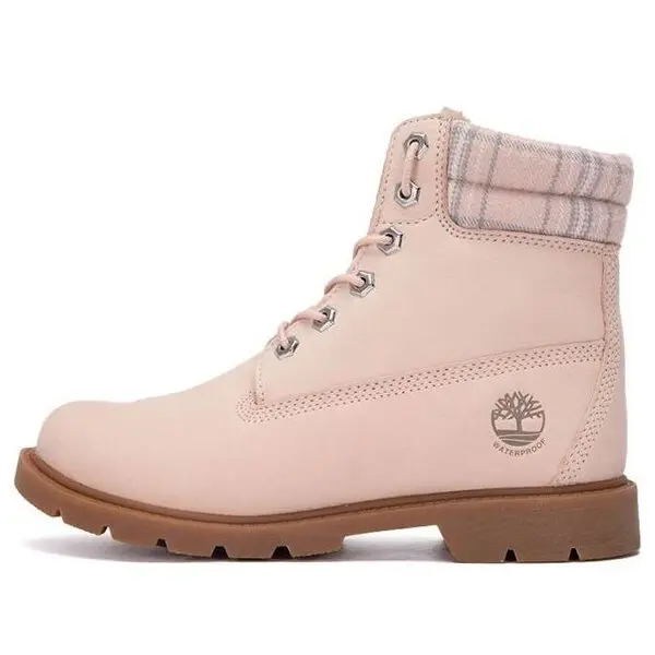 Timberland Lindon Woods Inch Waterproof Boot - Pink/brown/grey