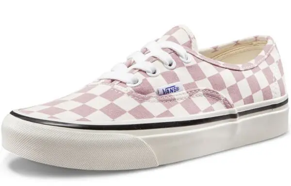 VANS Authentic 44 Dx Checkerboard Low Top Sneakers - Pink