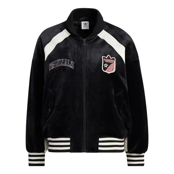 Adidas Originals Varsity Jacket - Black/white