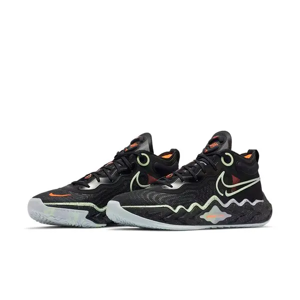 Nike Zoom G.t. Run Ep Basketball Sneakers - Black/ghost/hyper Crimson