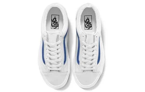 VANS Style 36 Low Top Sneakers - White/blue