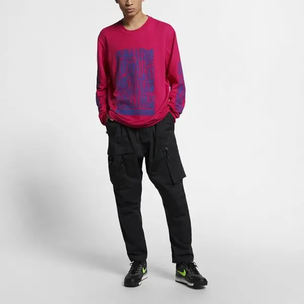 Nike Long Sleeve Pullover With Graphic Print