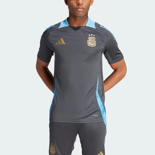 Adidas Argentina Tiro 24 Competition Training Soccer Jersey - Carbon
