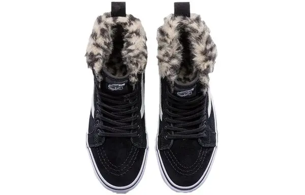 VANS Sk8-hi Platform Mte Leopard Fur Sneakers