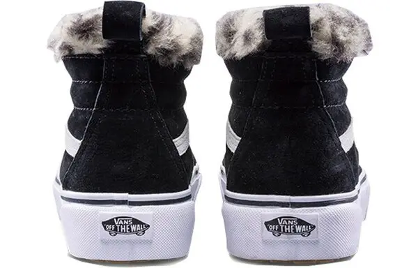 VANS Sk8-hi Platform Mte Leopard Fur Sneakers