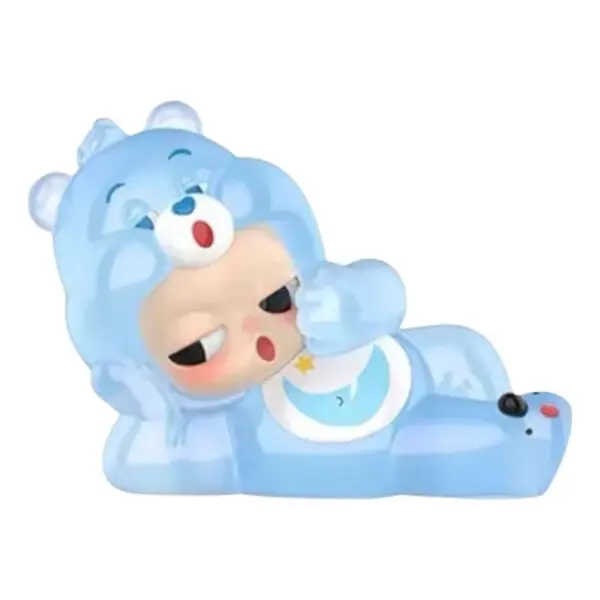 POP MART X Zsiga Care Bear Figures: Bedtime Bear - Multi-color