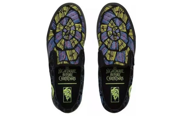 VANS The Nightmare Before Christmas X Classic Slip-on 'oogie Boogie' Sneakers - Black