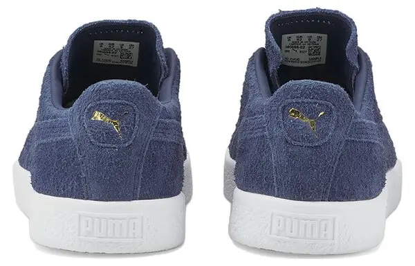 PUMA Suede Vintage 'hairy Suede' Low Top Sneakers - Blue/white