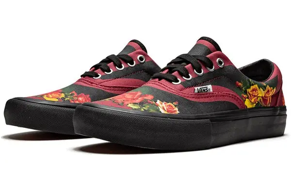 VANS Supreme X Jean Paul Gaultier X Era Pro Sneakers - Red/black