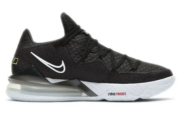Nike Lebron 17 Low Basketball Sneakers - Black