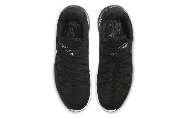 Nike Lebron 17 Low Basketball Sneakers - Black