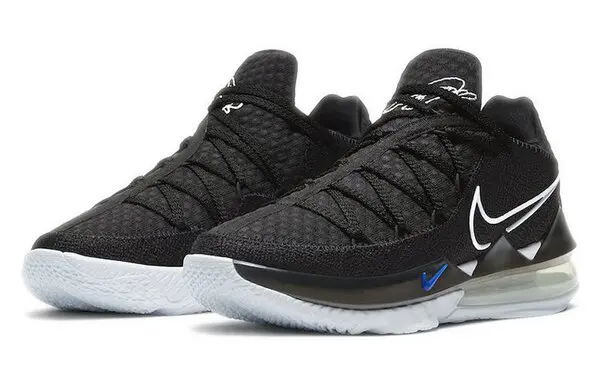 Nike Lebron 17 Low Basketball Sneakers - Black