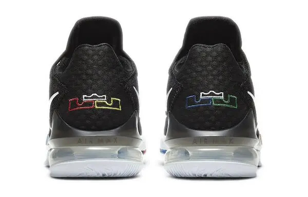Nike Lebron 17 Low Basketball Sneakers - Black