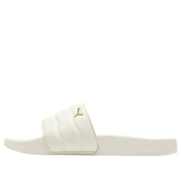 PUMA Lead Cat 2.0 Puffy Slides - White