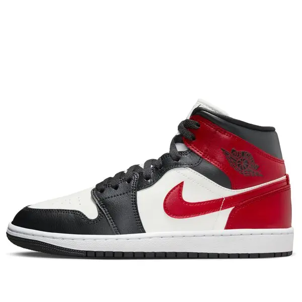 JORDAN 1 Mid Se 'black Toe - Black/red/white