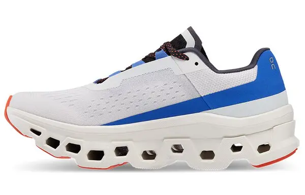 On Cloudmonster Sneakers - Frost/cobalt