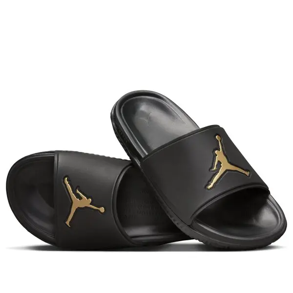 JORDAN Jumpman Slide - Black/metallic Gold