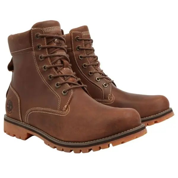 Timberland Rugged 6 Inch Waterproof Lace-up Boots