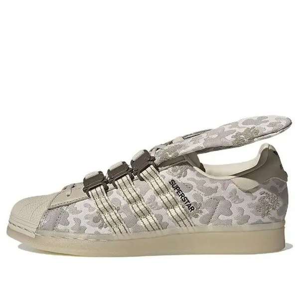 Adidas Melting Sadness X Superstar 'bunny Clear Brown Camo - Cream