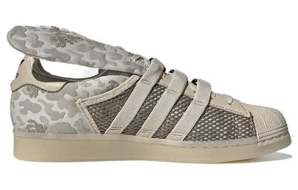 Adidas Melting Sadness X Superstar 'bunny Clear Brown Camo