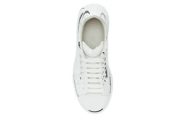 Alexander McQueen Oversized Sneaker - White/black