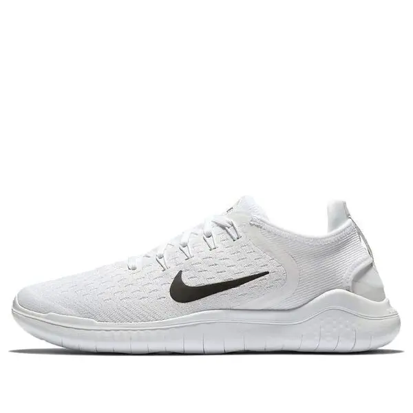 Nike Free Rn 2018 Athletic Sneakers - White/black