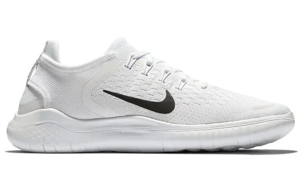 Nike Free Rn 2018 Athletic Sneakers - White/black