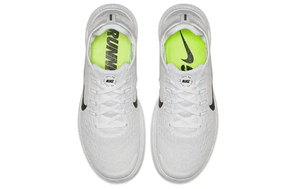 Nike Free Rn 2018 Athletic Sneakers - White/black